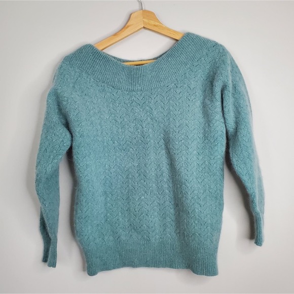 ib Diffusion | Sweaters | Vtg Wool And Angora Sweater Ib Diffusion L ...